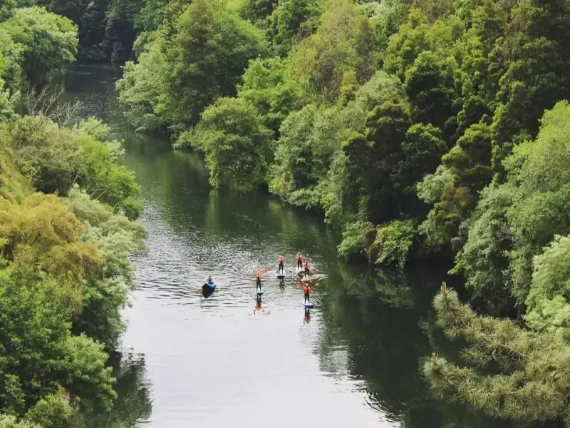 Stand Up Paddle in the Lovers Island near Porto